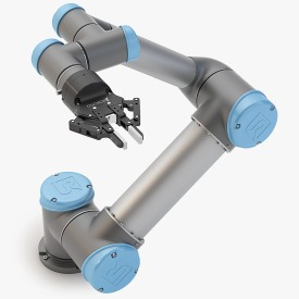 UR5 With Robotiq Two Finger Adaptive Gripper 3d model|furniture3dmodels